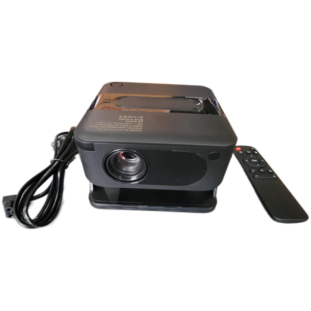 Android 11 Projector Dual Band WiFi 6 & bluetooth Native 720P — DIY ...