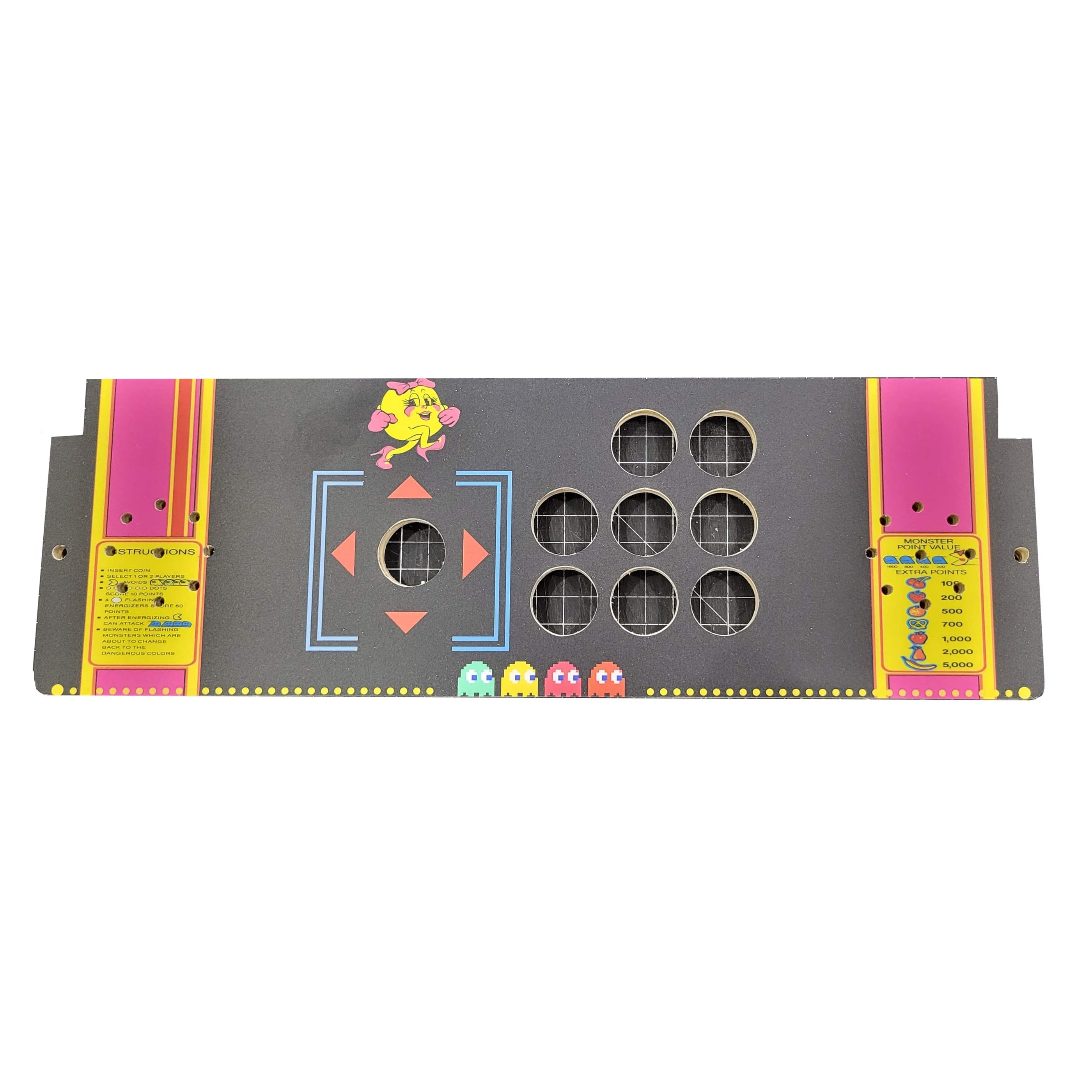 Ms Pacman for Arcade1up Cocktail Machine — DIY Retro Arcade