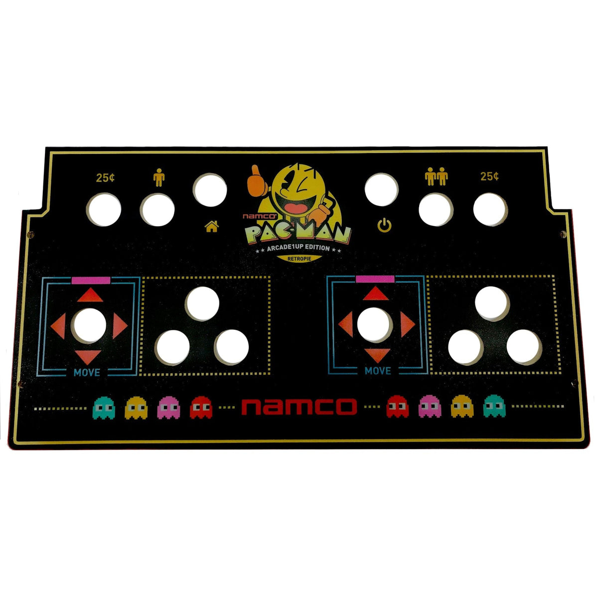 Skinned Namco Pac Man Replacement CPO Control Deck for Arcade1Up — DIY ...