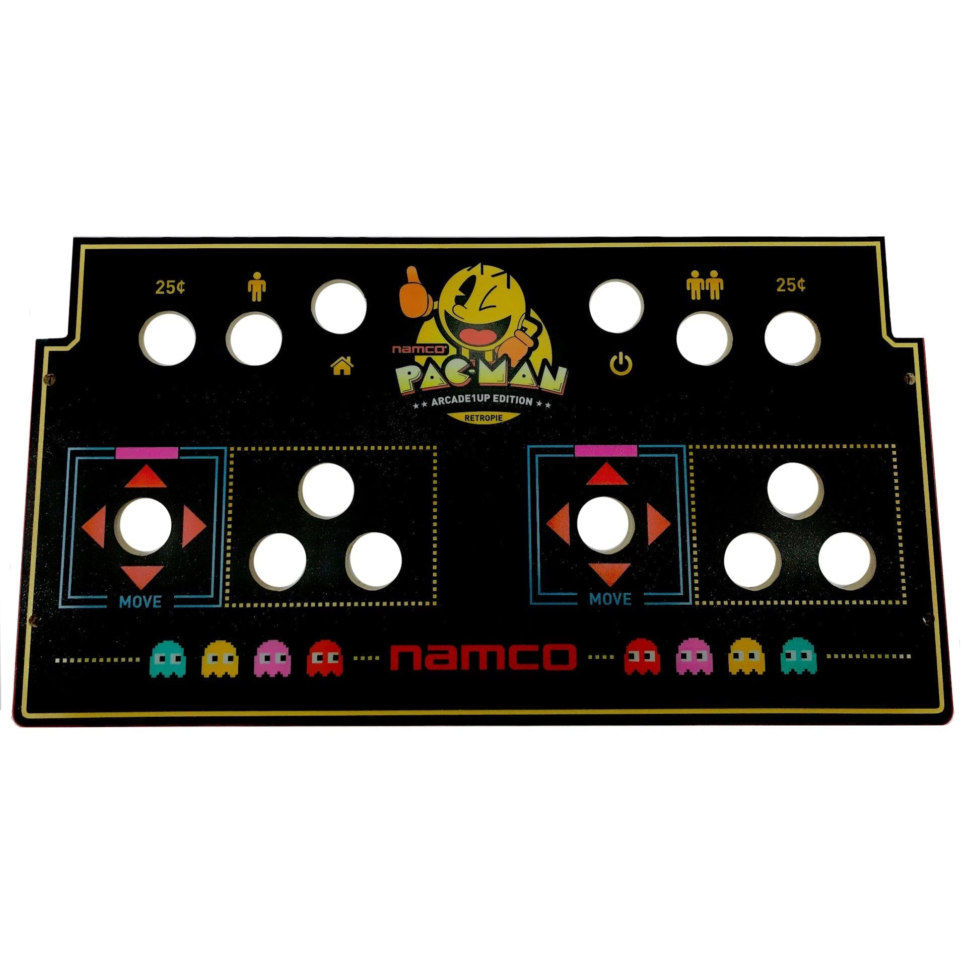 Skinned Namco Pac Man Replacement CPO Control Deck for Arcade1Up — DIY ...
