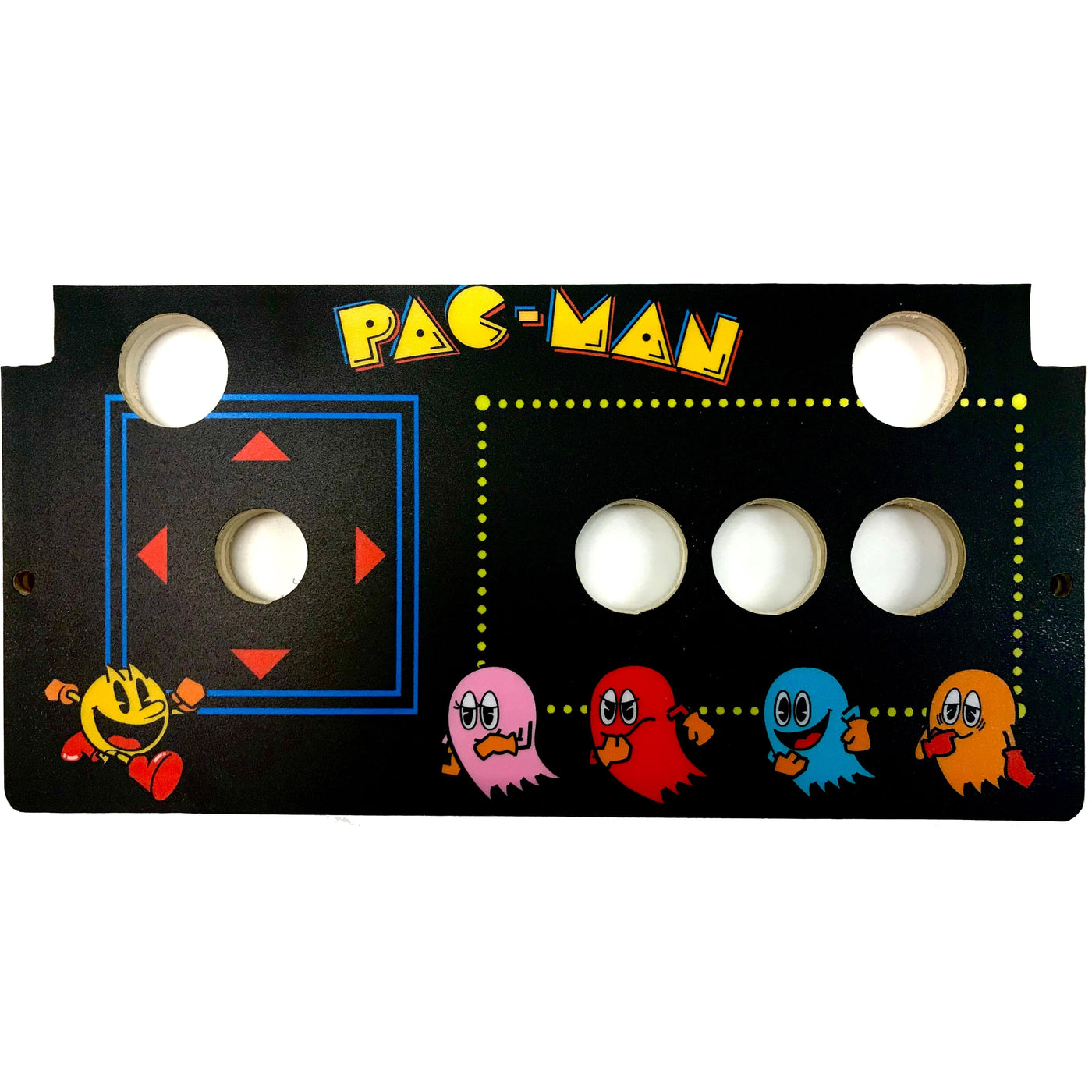 Skinned Pac-Man Replacement CPO Control Deck for Arcade1Up Gen1 Counte ...