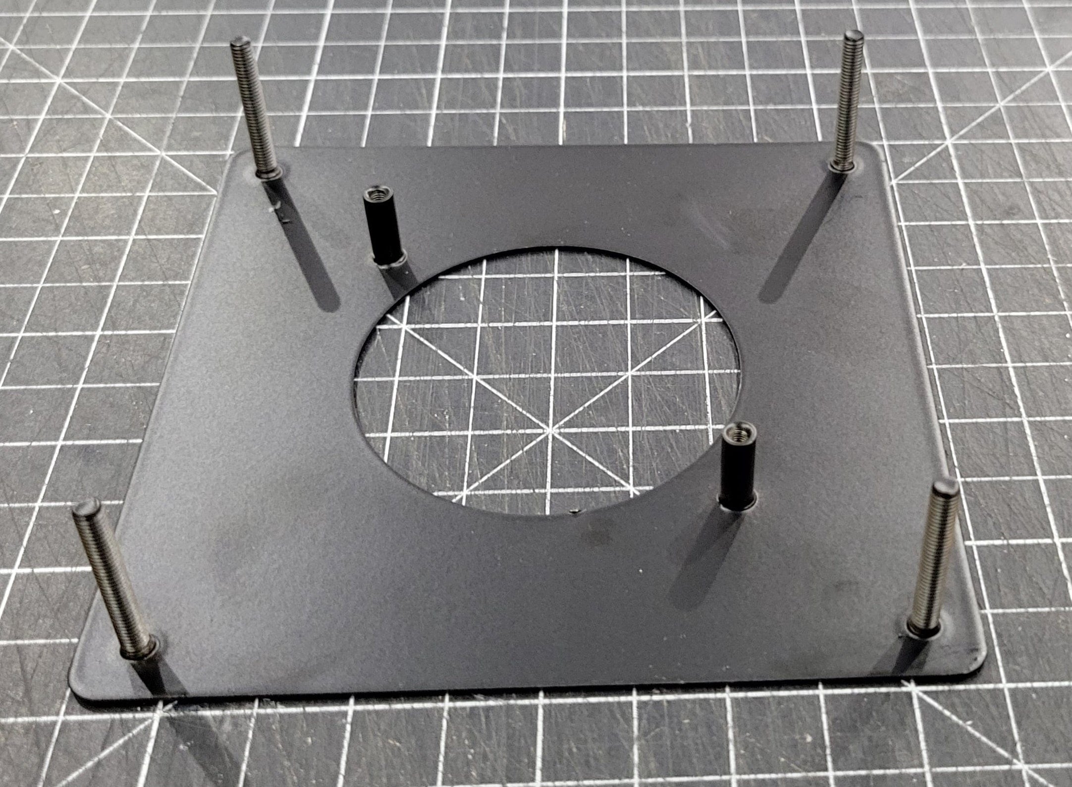 2 Inch Trackball Mounting Kit Plate For Arcade Machines — DIY Retro Arcade