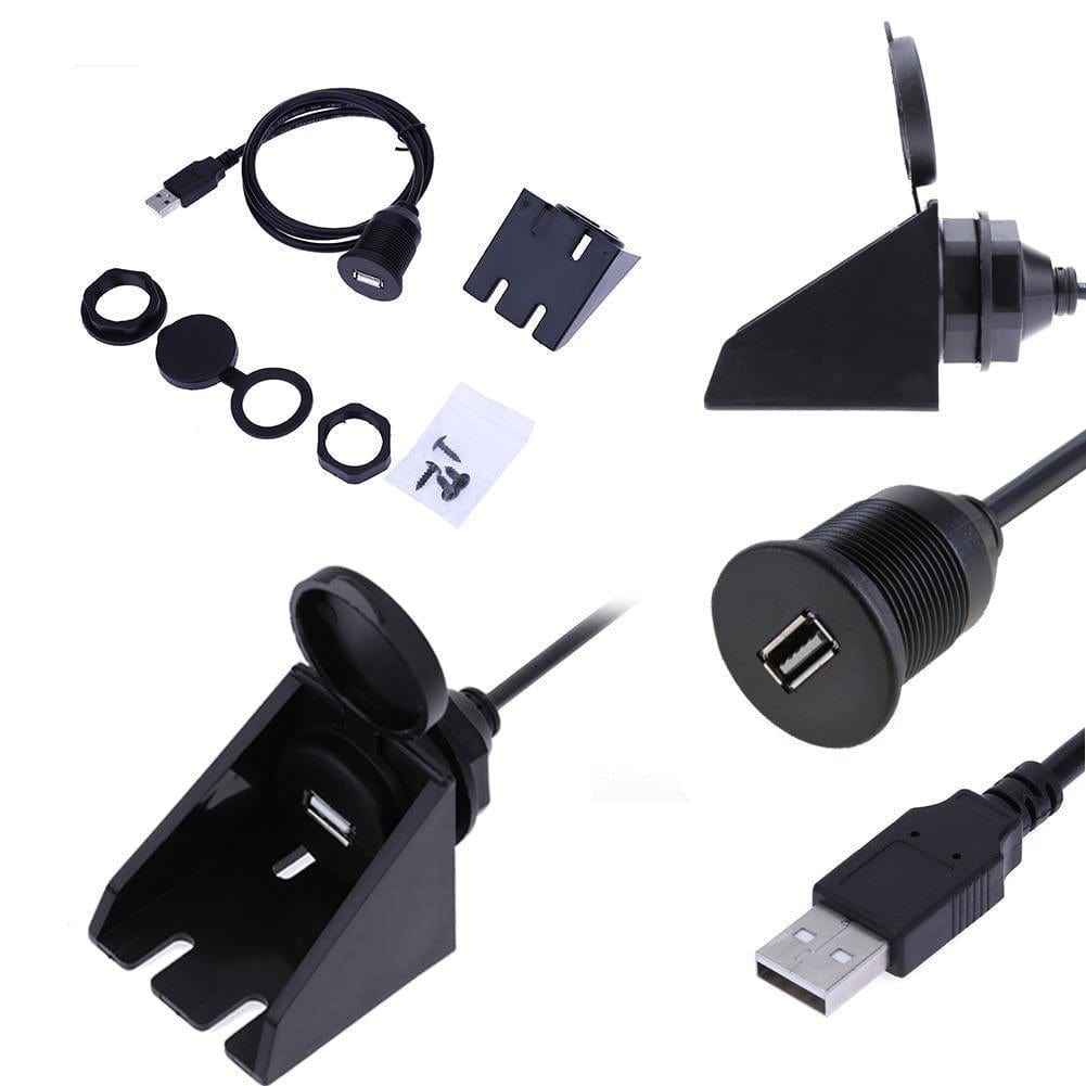 Flush Mount USB 2.0 Socket Extension Lead Cable — DIY Retro Arcade
