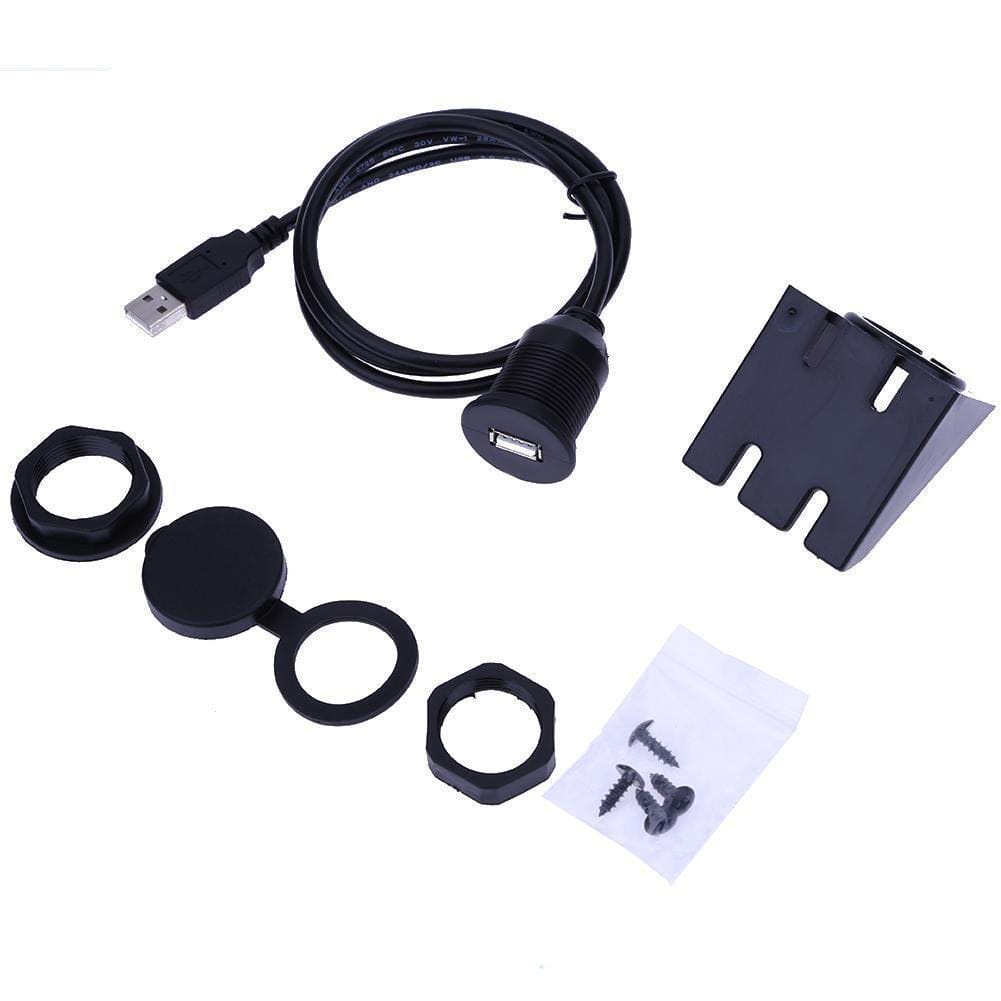 Flush Mount USB 2.0 Socket Extension Lead Cable — DIY Retro Arcade