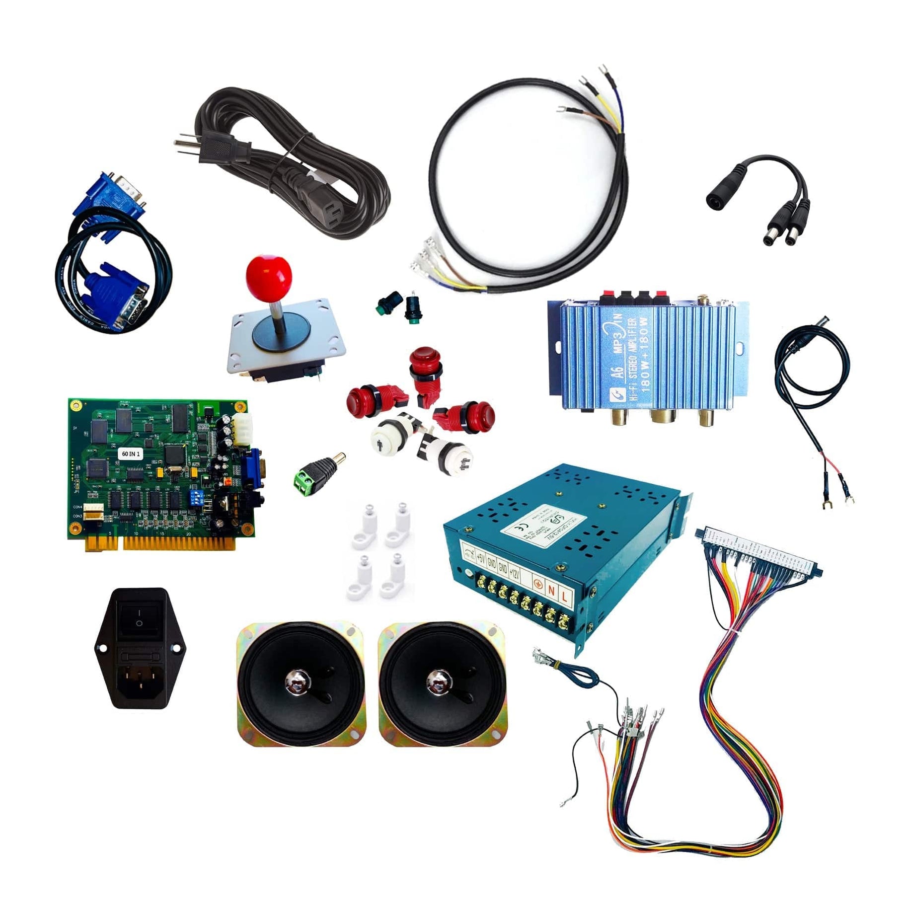 Arcade Parts Arcade1Up — DIY Retro Arcade