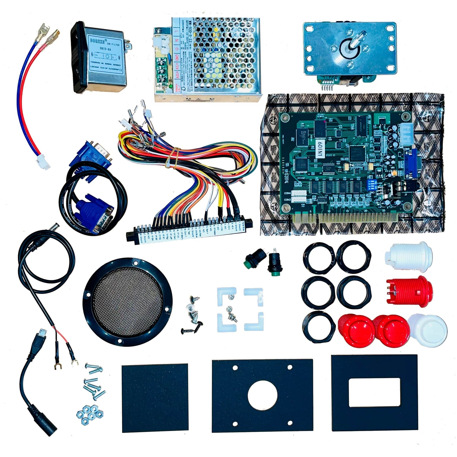 Arcade Parts Vertical Kits — DIY Retro Arcade
