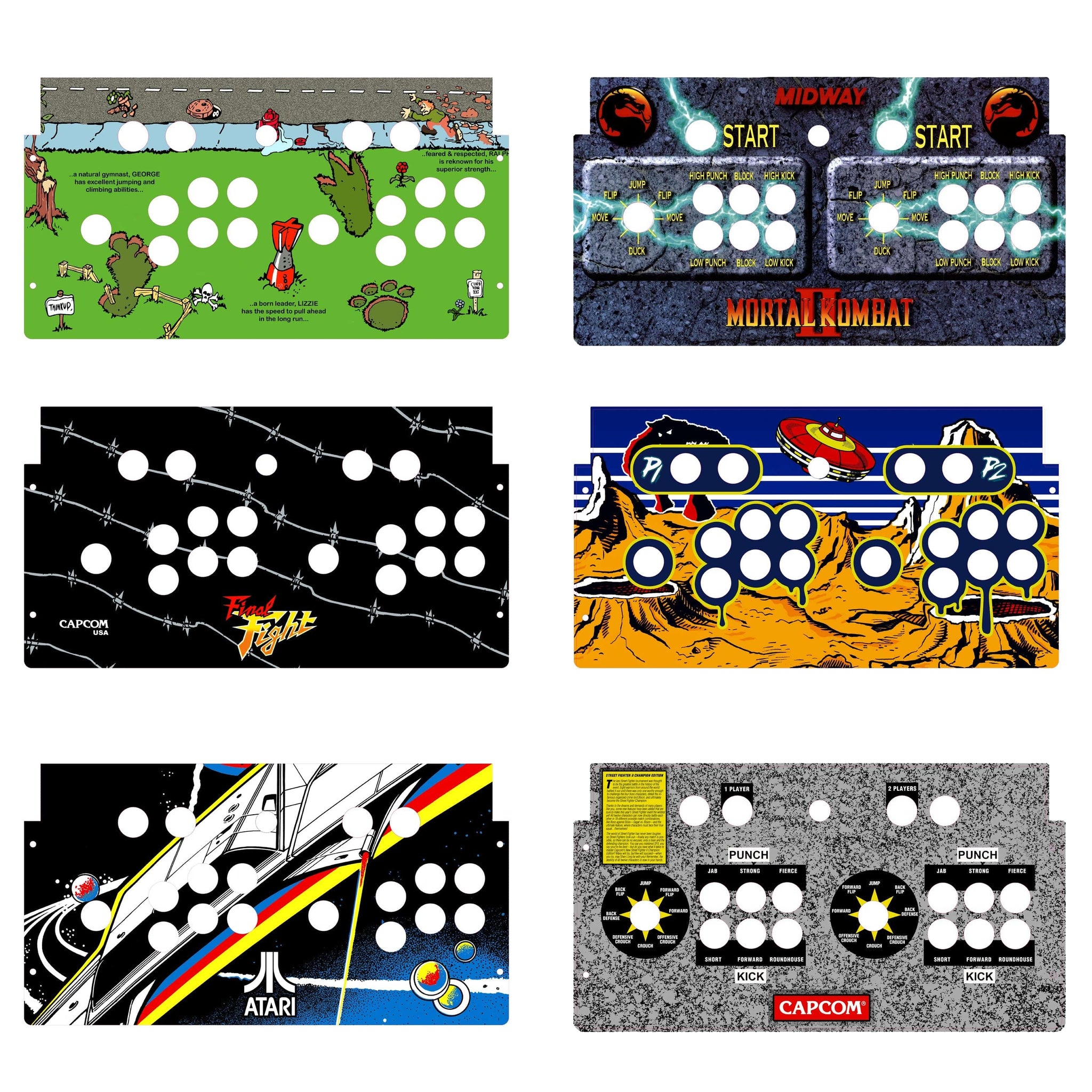 Arcade Parts Horizontal Kits — DIY Retro Arcade