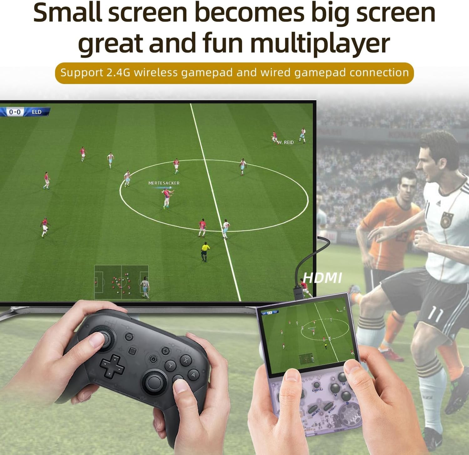 Handheld Game Console Emulator 3.5" Color Screen Linux System Built-in ...