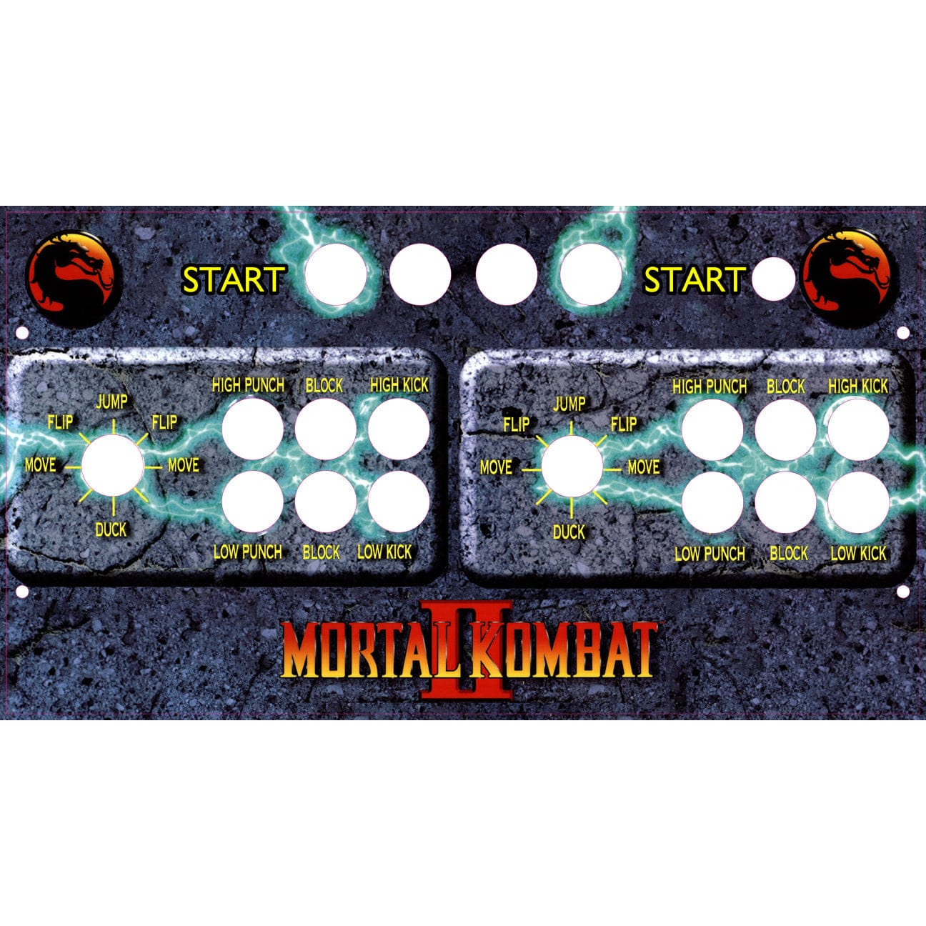 Horizontal Arcade1Up Fully Assembled Drop In Legacy Pandora Kit. Selec ...