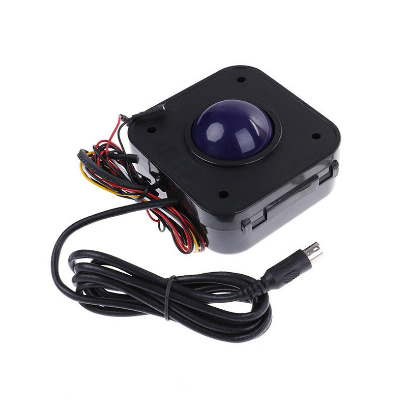 2 1/4 Inch 2.25" Purple Ball PS/2 PCB Connector Arcade Trackball Mouse ...